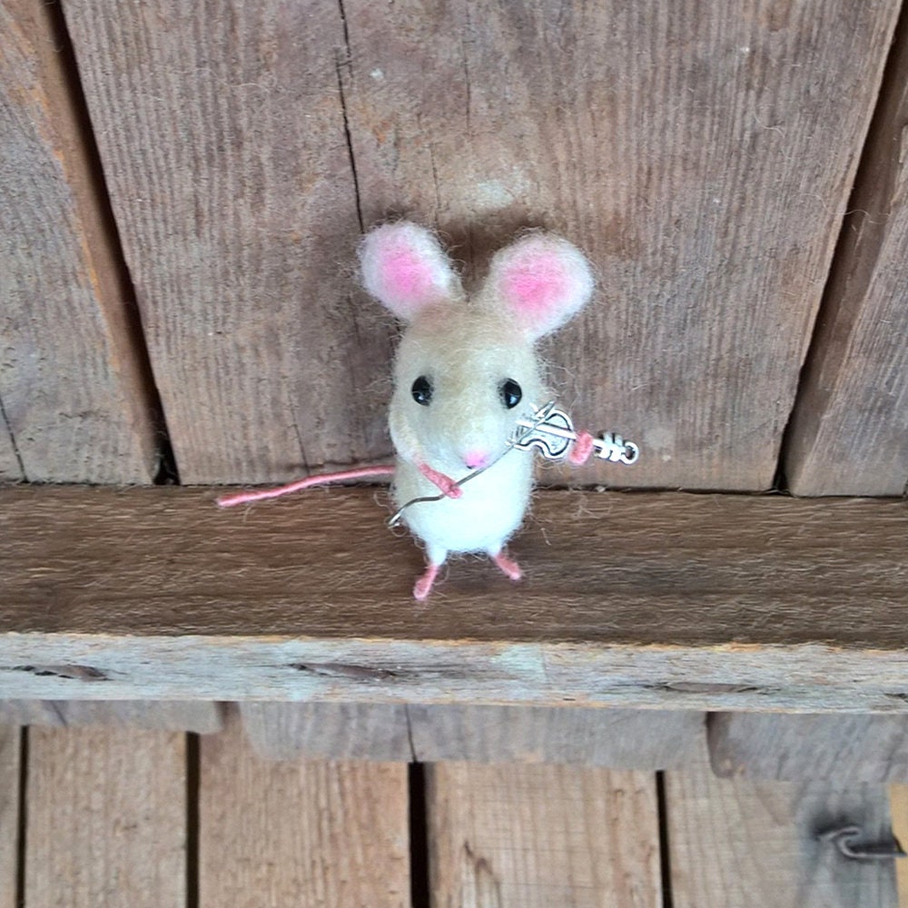 Mouse Violinist Musician Gift Mouse With Violin Musician - Etsy