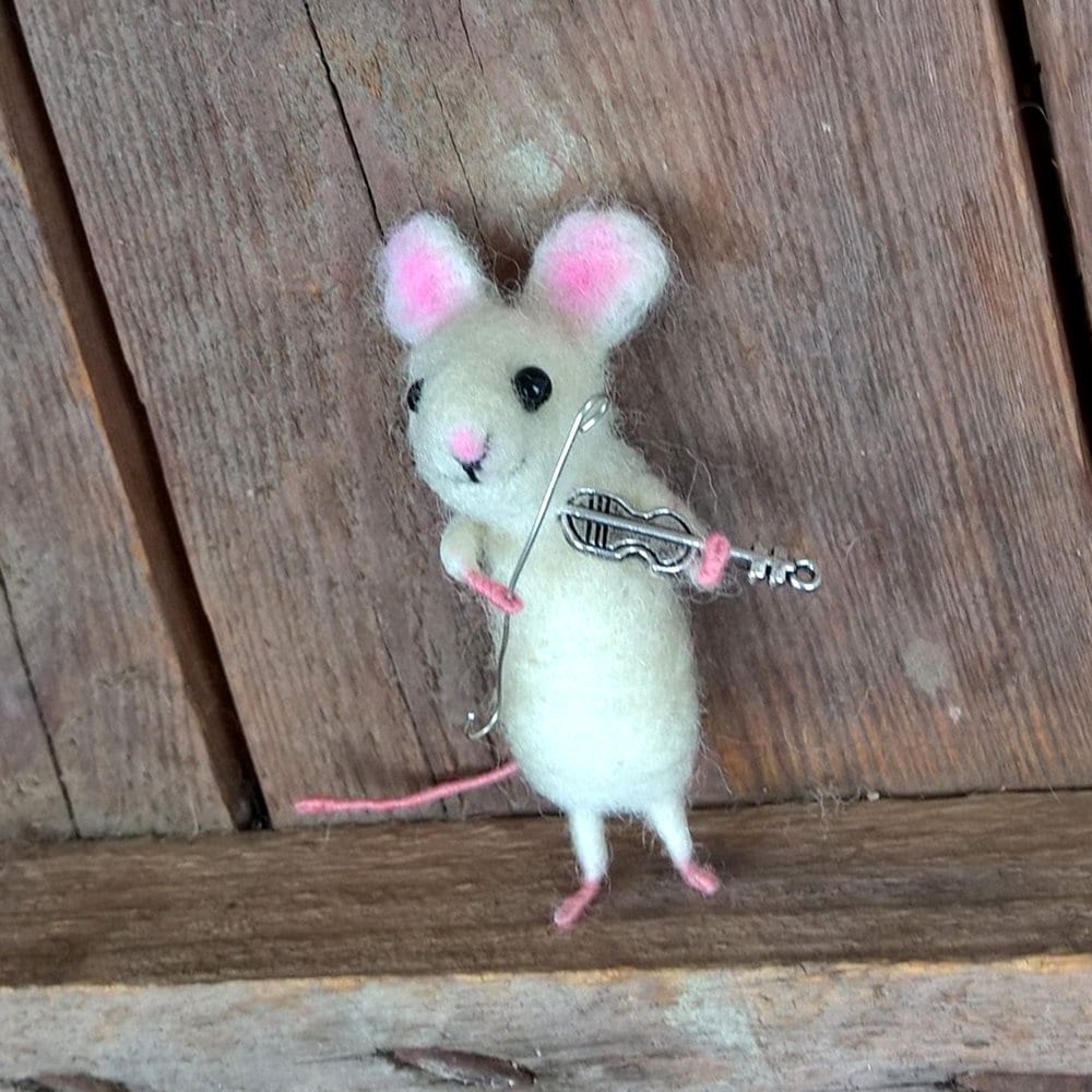 Mouse Violinist Musician Gift Mouse With Violin Musician - Etsy