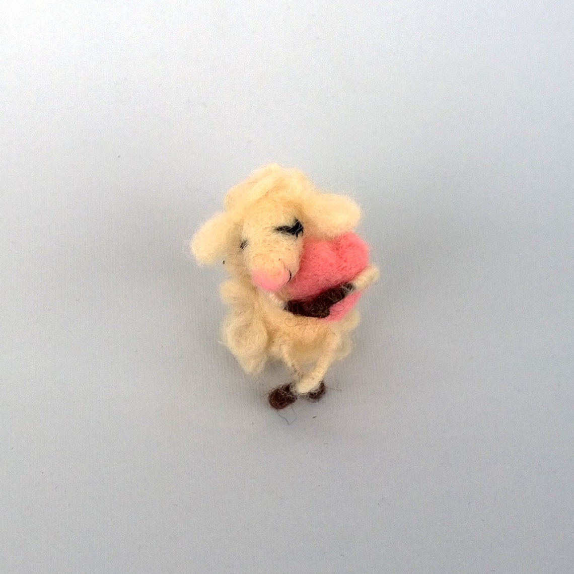 Valentines Day Gift Miniature Lamb Mother's Day Gift Sheep - Etsy