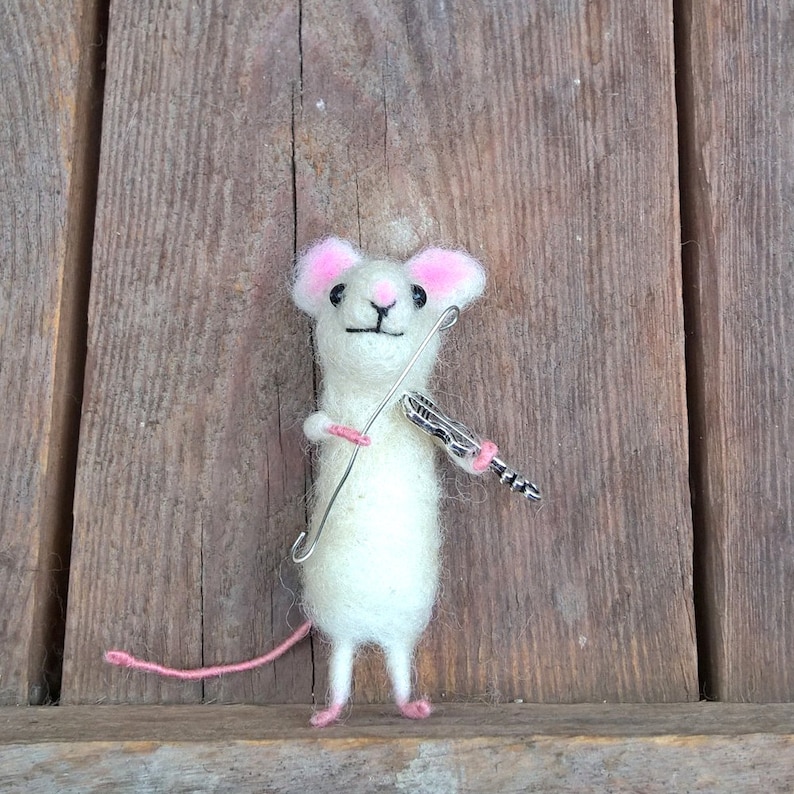 Mouse Violinist Musician Gift Mouse With Violin Musician - Etsy