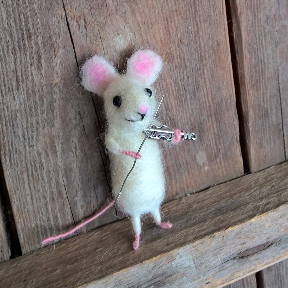 Mouse Violinist Musician Gift Mouse With Violin Musician - Etsy