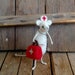 Doctor Gift Felt Mouse, Nurse Doll Medical, Physician Paramedic Doc ...