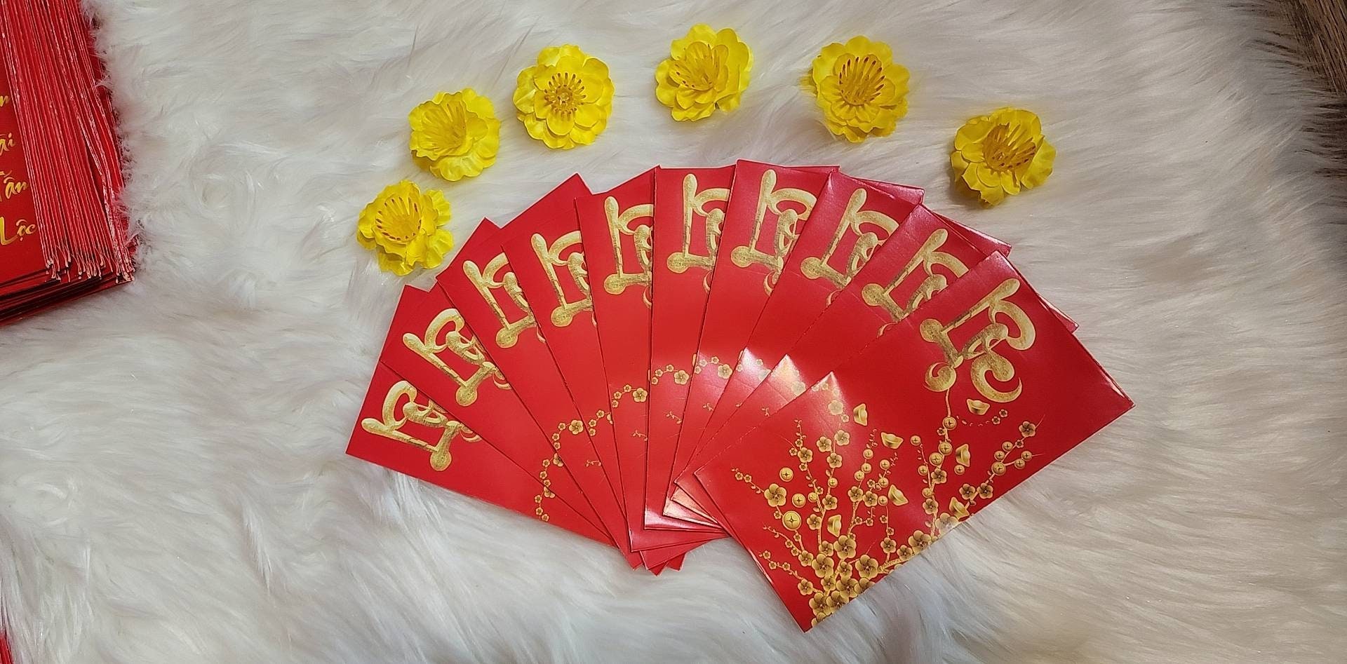 50 Pieces Lucky Money Envelopes Bao Li Xi Mix Designs - Etsy