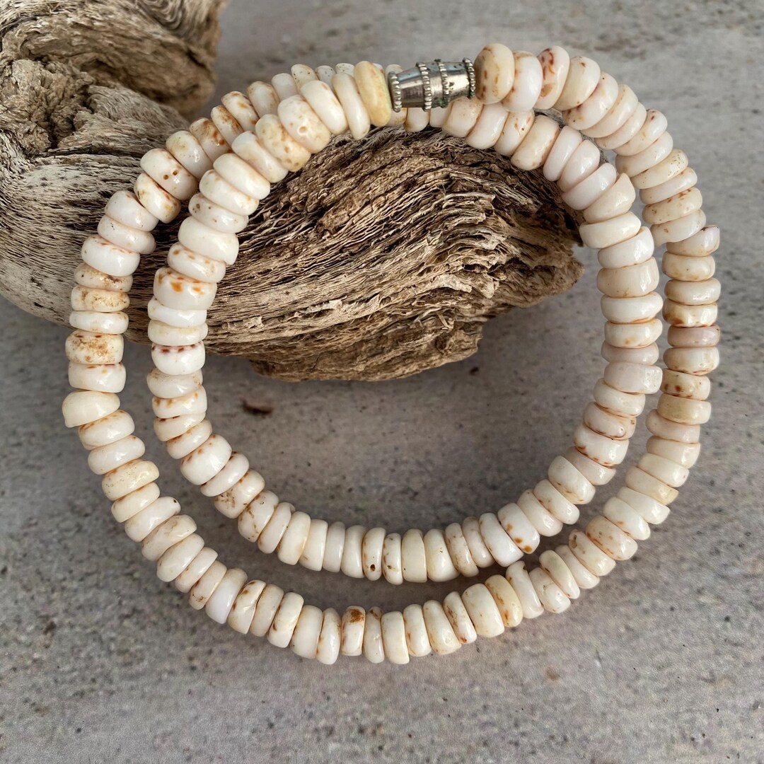 Vintage Puka Shell Choker, Original 1970s, Amazing Quality, Naturally ...