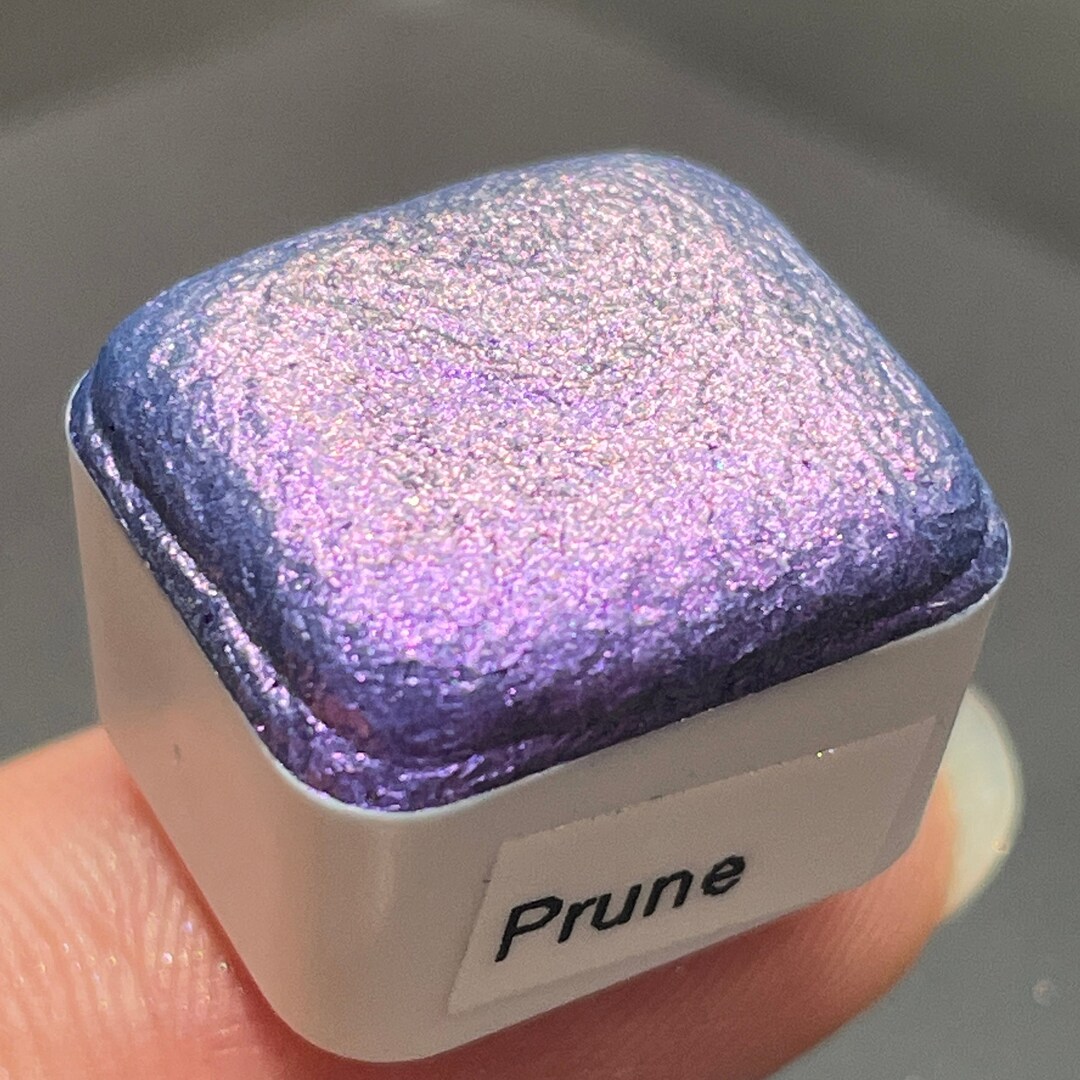 Prune Purple Half Pan Fruits Basket Colorshift Handmade Shimmer ...