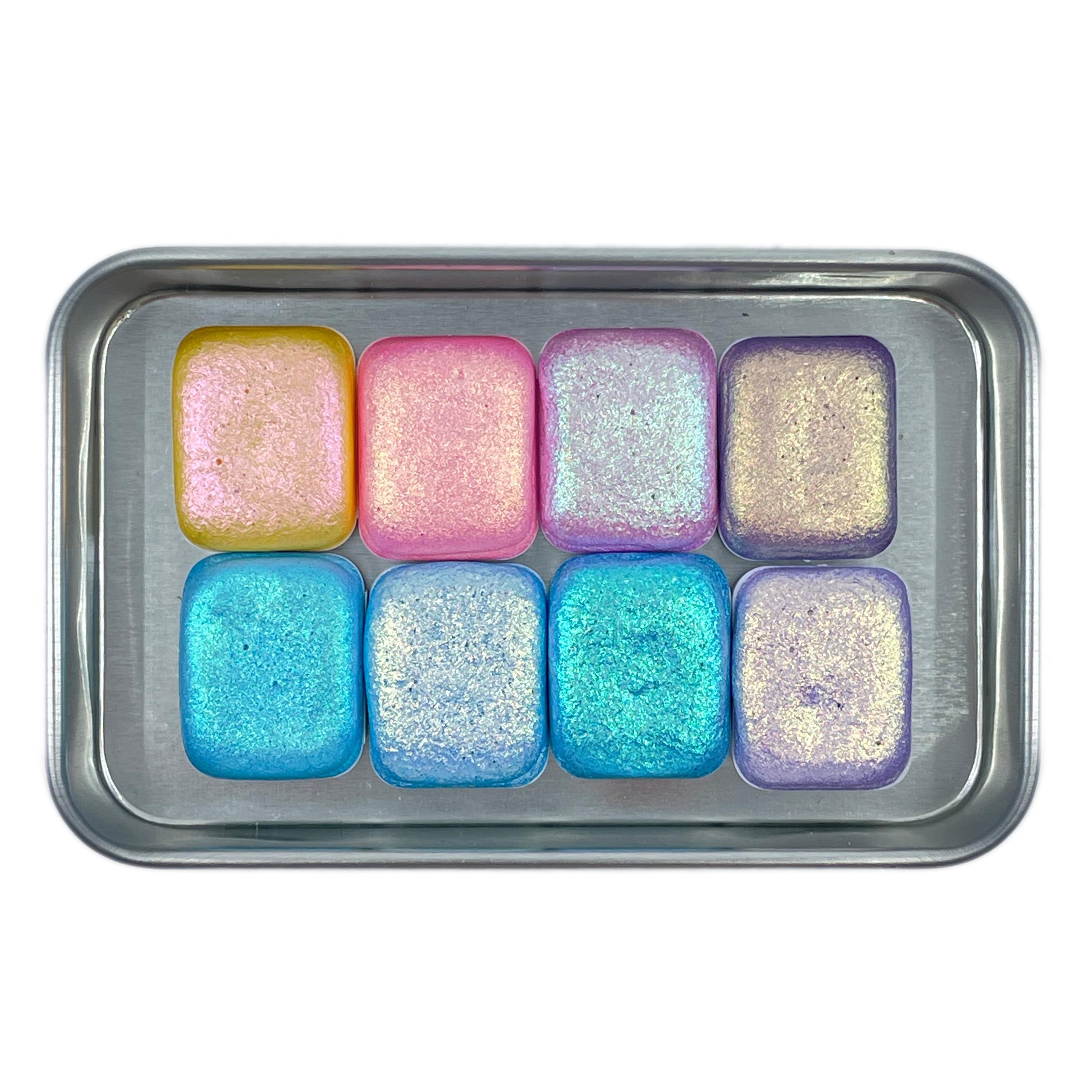 Quarter Set Spring 2024 Handmade Color Shift Shimmer Shine Watercolor ...