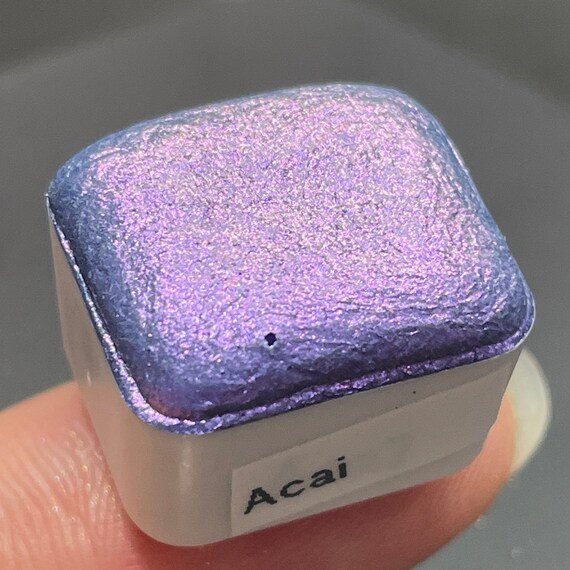Acai Purple Half Pan Fruits Basket Colorshift Handmade Shimmer - Etsy