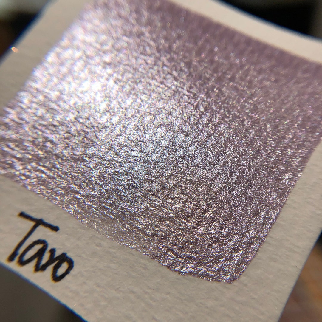 Taro Purple Watercolor Paints Half Pan - Etsy