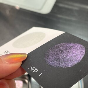 Half Shiny Fairy Dust Set for Handmade Color Shift Watercolor Paints - Etsy