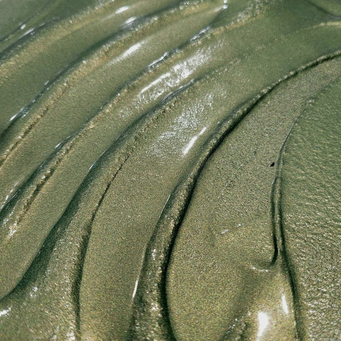 Lounge Lizard Green Watercolor Paints Half Pans Mica - Etsy