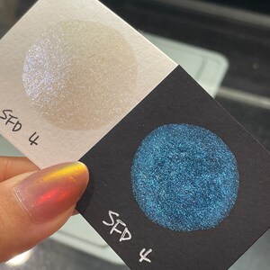 Half Shiny Fairy Dust Set for Handmade Color Shift Watercolor Paints - Etsy