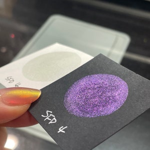 Half Shiny Fairy Dust Set for Handmade Color Shift Watercolor Paints - Etsy