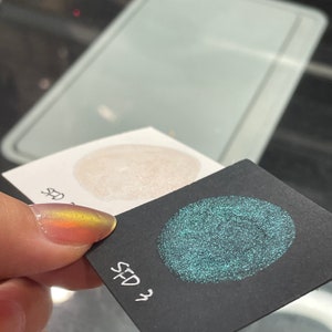 Half Shiny Fairy Dust Set for Handmade Color Shift Watercolor Paints - Etsy