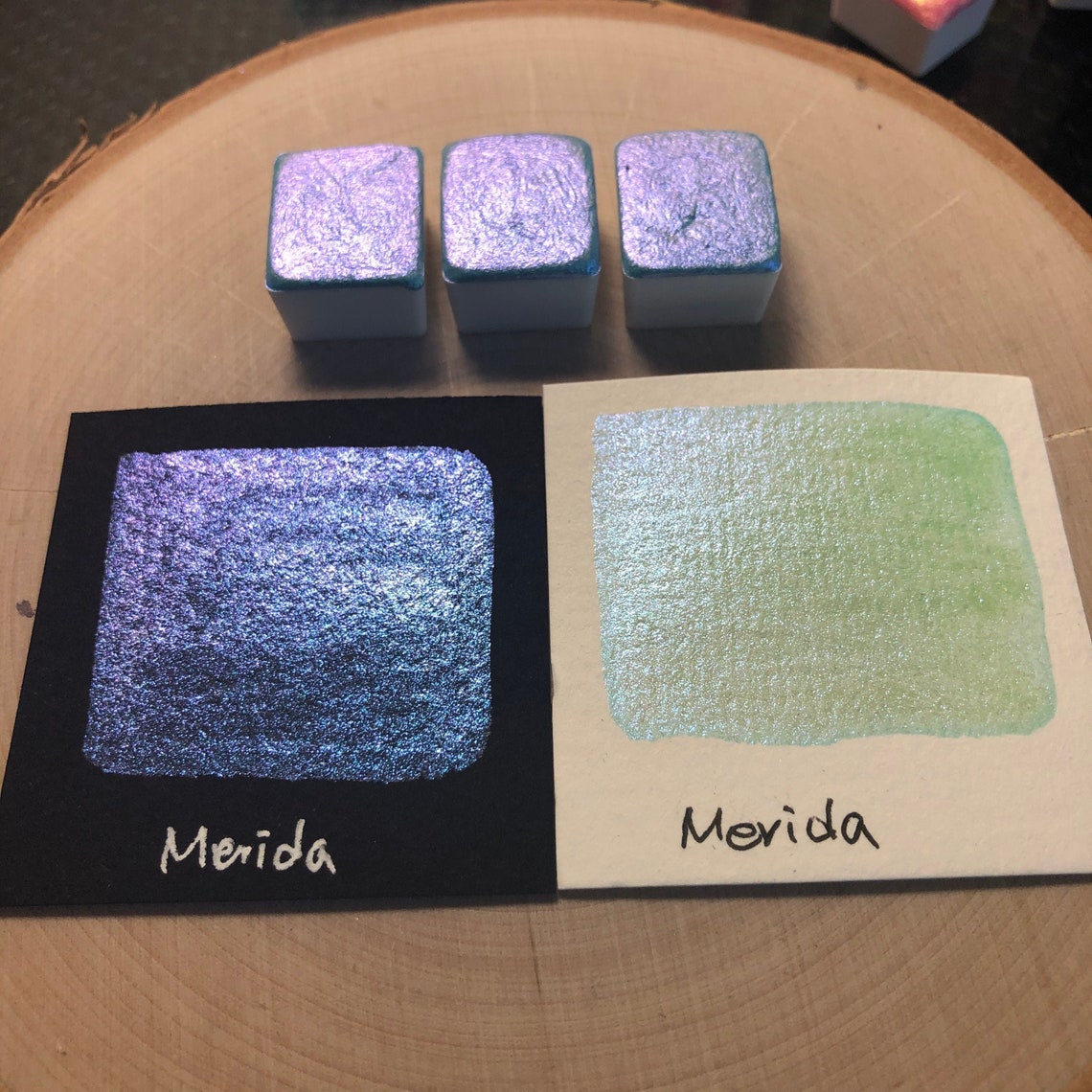 Merida Disney Princess Watercolor Paints Half Pan - Etsy
