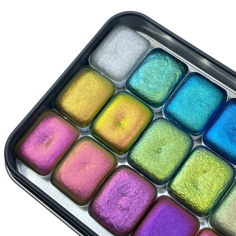 Last Chance! Vol.1 Master Quarter Set Handmade Color Shift Watercolor ...