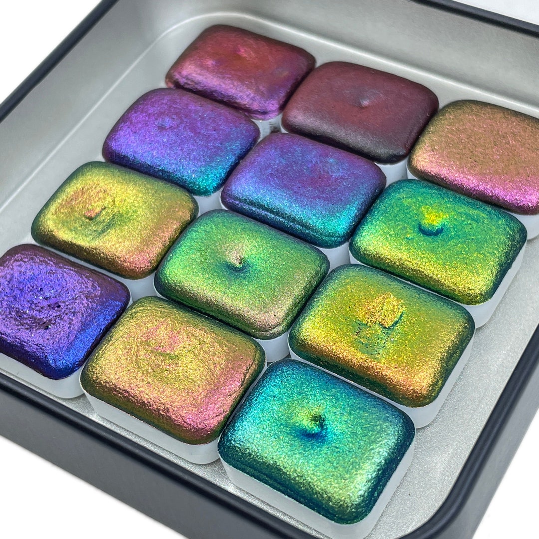 Shiny Complete Quarter Set Handmade Shiny Finished Super Color - Etsy UK