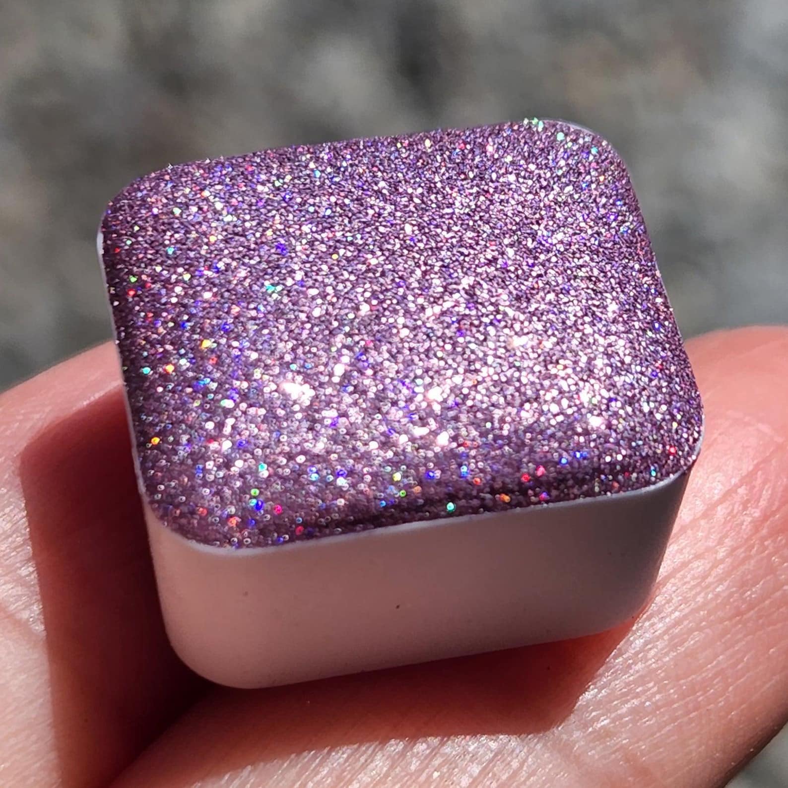 HG6 Holo Glitter Handmade Watercolor Paints Holographic Half Pan - Etsy