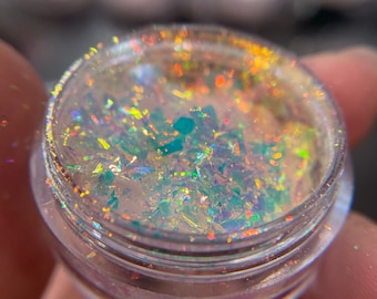 Flakes 2 Shiny Fairy Iridescent Aurora Color Shift Flake Chameleon Nail ...