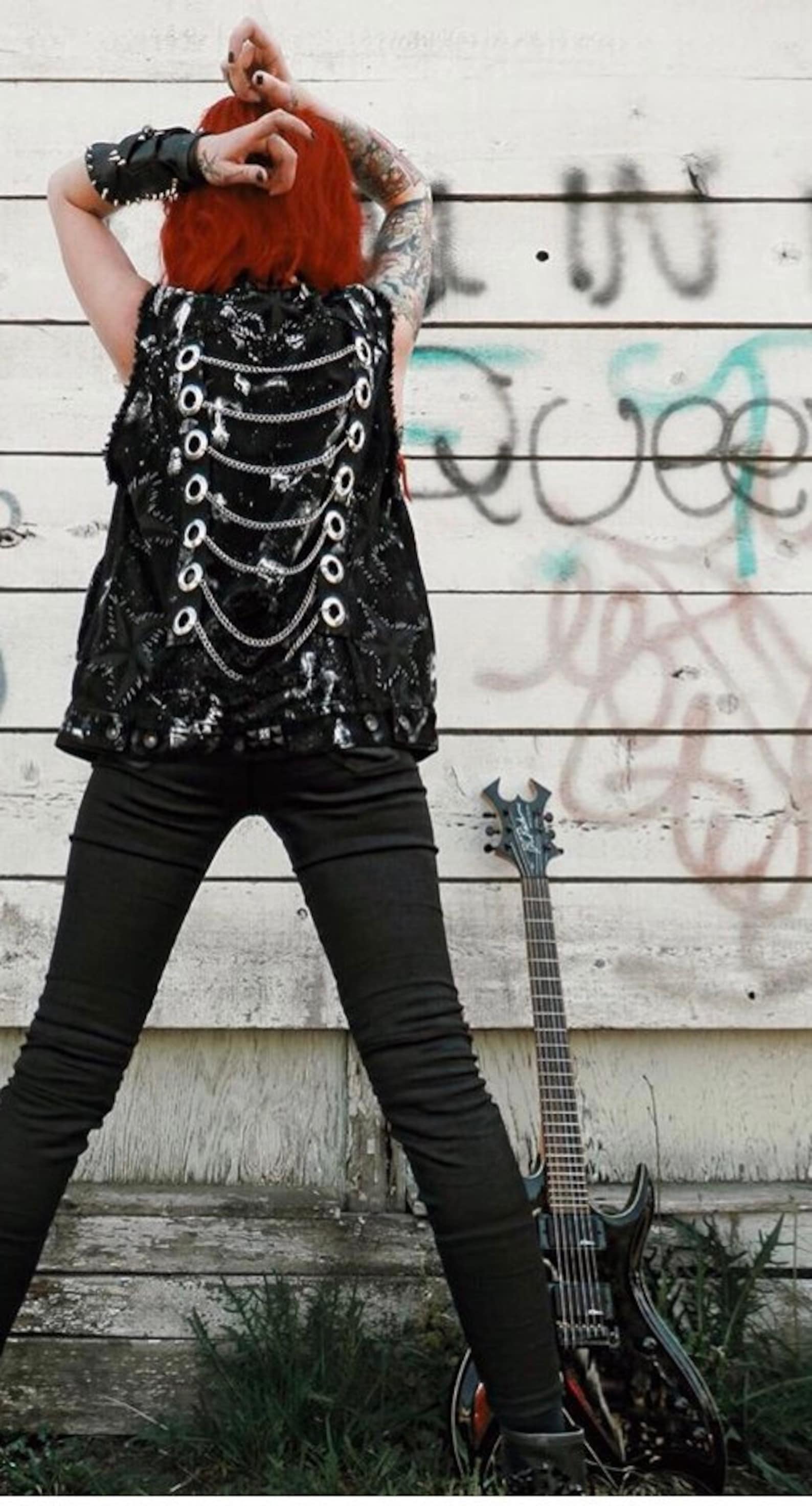 Magnetic Gauntlet Bracer // Magnetic Wristband Hairstylist Gift ...