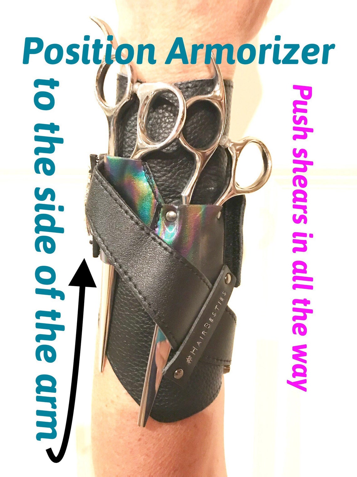 Guy Tang Hair Gauntlet // Gauntlet for Hair Tools // Bracer // | Etsy