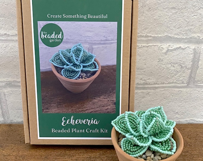 Forever Succulent Suncatcher, Beaded Succulent Suncatcher, Crystal ...