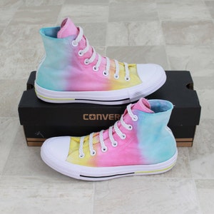 Counter Climate Converse, Converse High Top Shoes, Hand Dyed Converse ...