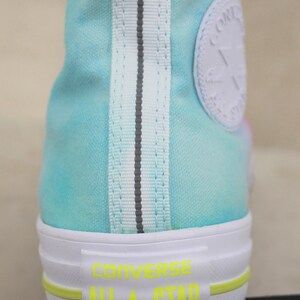 Counter Climate Converse, Converse High Top Shoes, Hand Dyed Converse ...