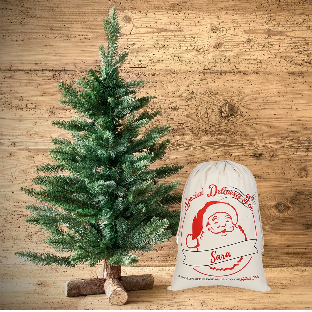 Custom Santa Sack, North Pole Express Santa Delivery Sack, Christmas ...