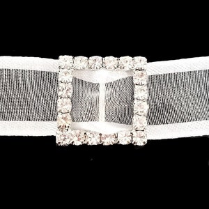 Heart Shaped Buckle, 3/8" Rhinestone Studded Buckle, 1/2" Round ...