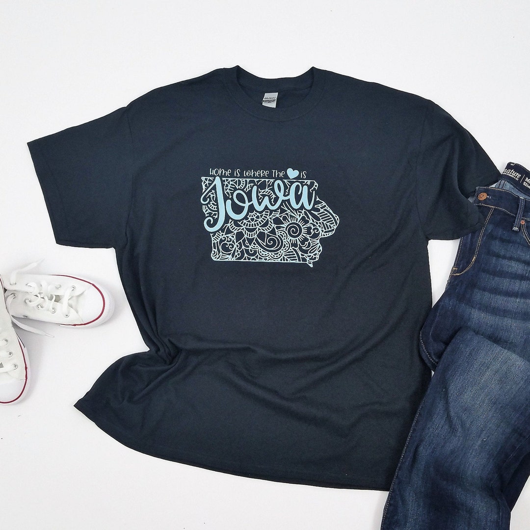 I Love Iowa Shirt, I Heart Iowa Graphic T, States Graphic T, 50 State T ...