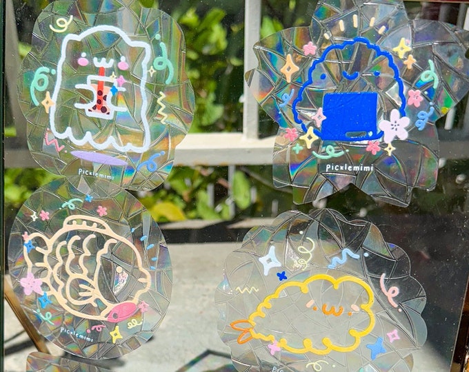 BUNDLE: Cute Asian Food Sun Catchers Window Cling | Kawaii Home Decor ...