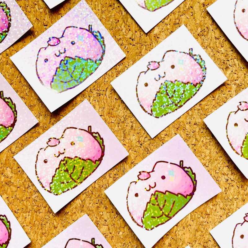 Mochi Sticker - Etsy