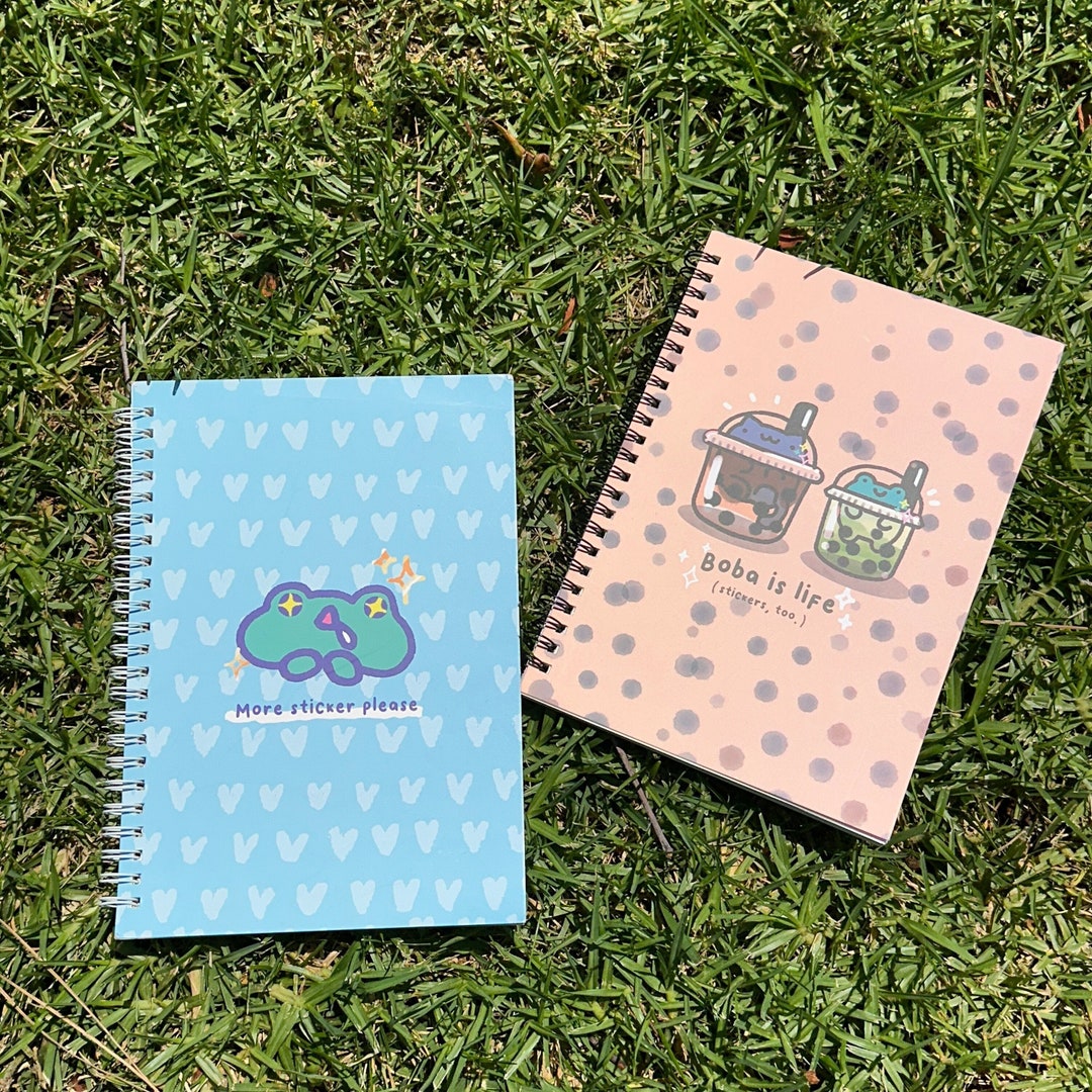 Cute Reusable Sticker Book | Sticker Organizing Collection Album - Etsy