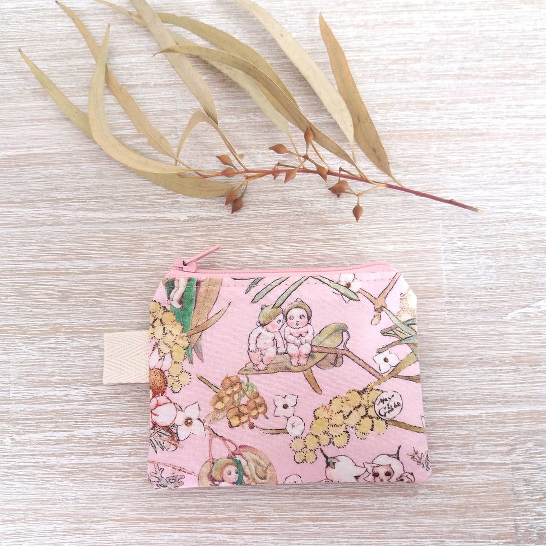 Cute Gumnut Babies Coin Purse, Small Pouch Wallet for Child, Australian ...