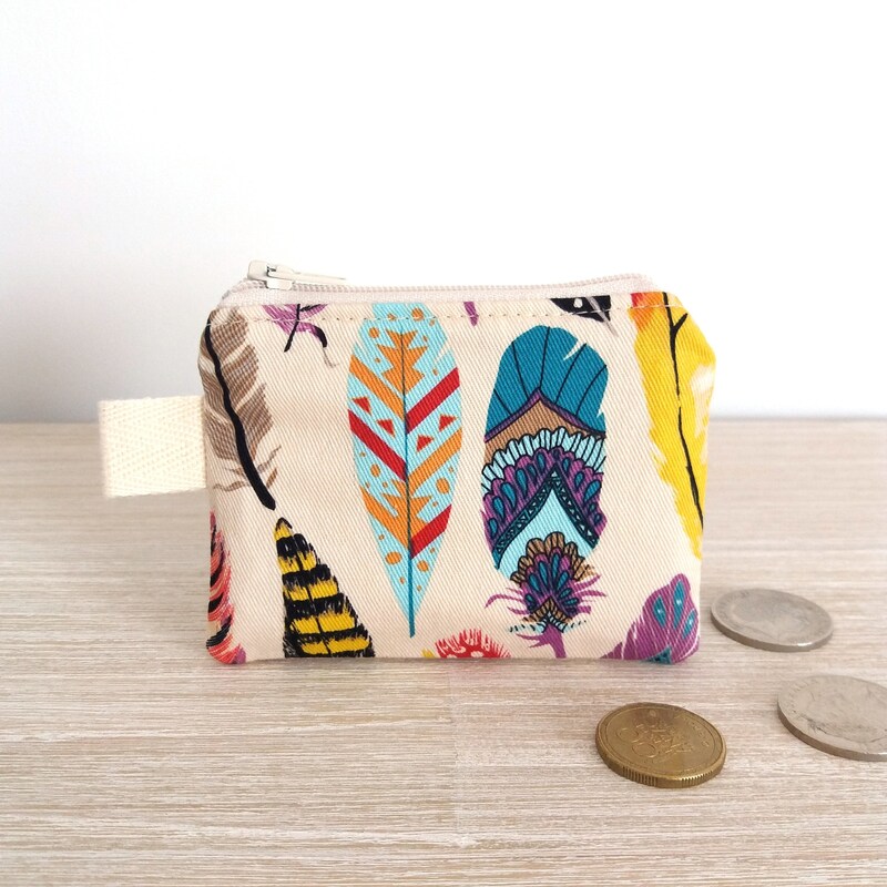 Tiny Zippered Pouch - Etsy