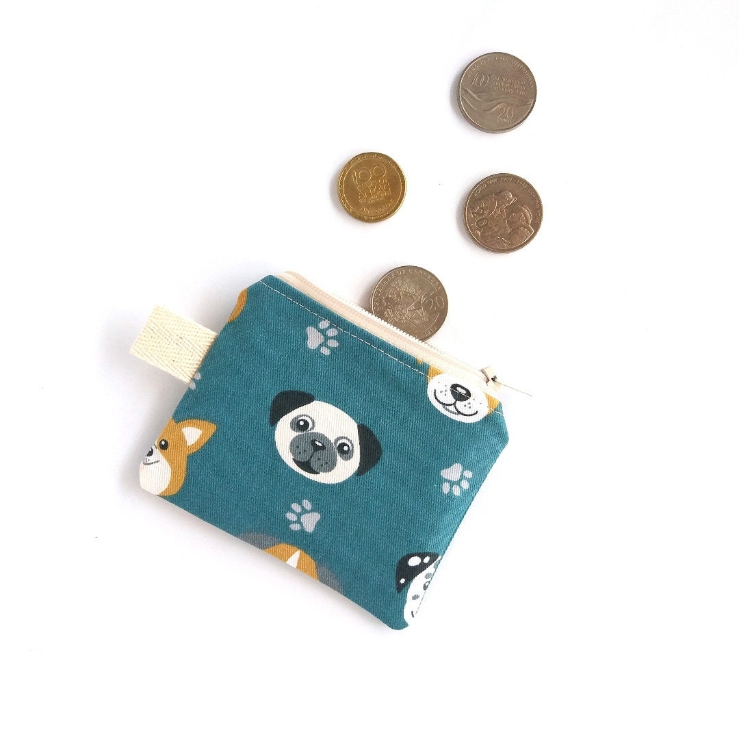 Boys Coin Purse Cute Coin Pouch Keychain Wallet Tiny Zipper | Etsy