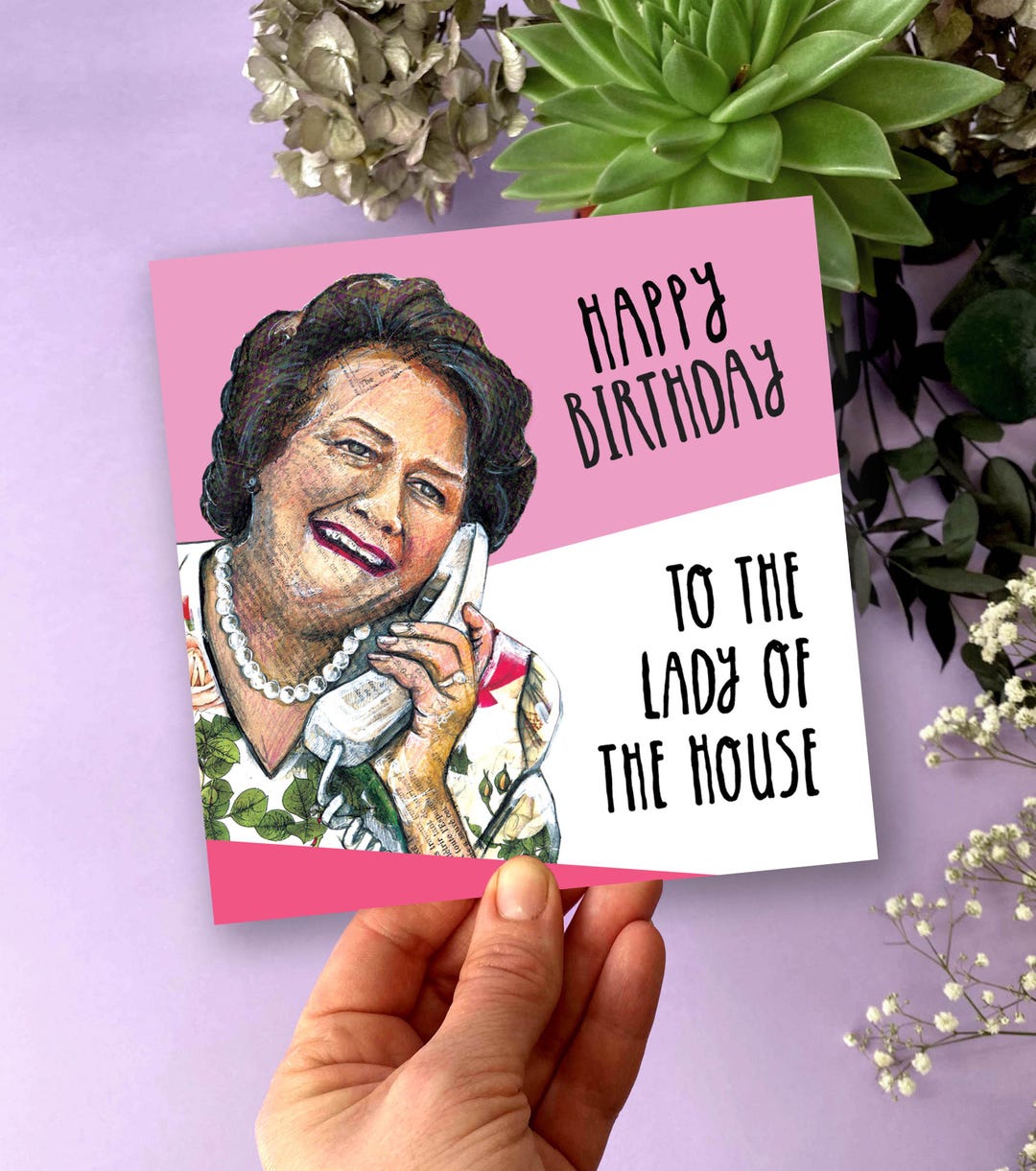 Hyacinth Bucket Birthday Card: Keeping up Appearances Fan Gift - Etsy