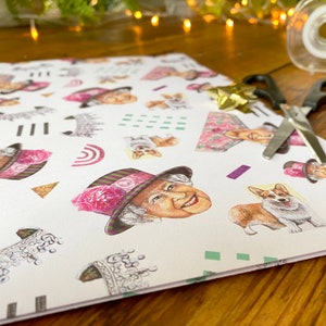 Queen Wrapping Paper - Etsy