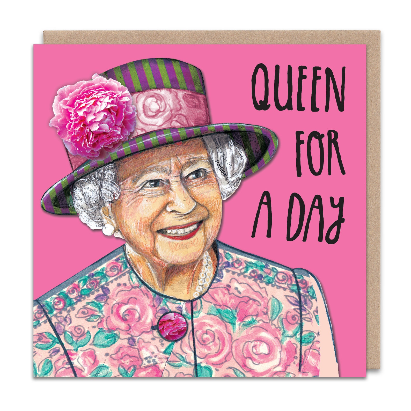 Queen for A Day Queen Elizabeth II Card - Etsy UK