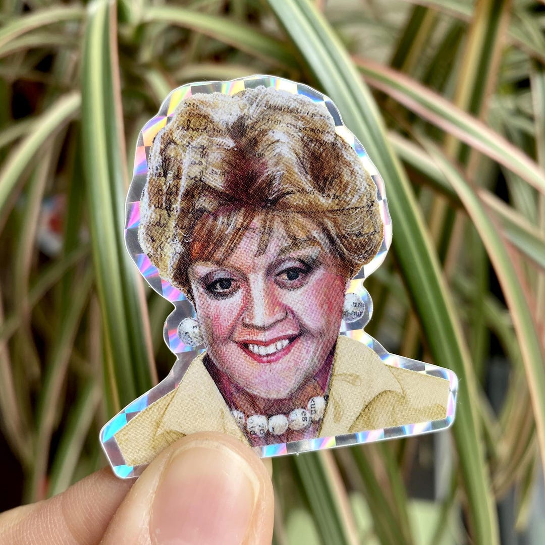Jessica Fletcher Holographic Sticker - Etsy