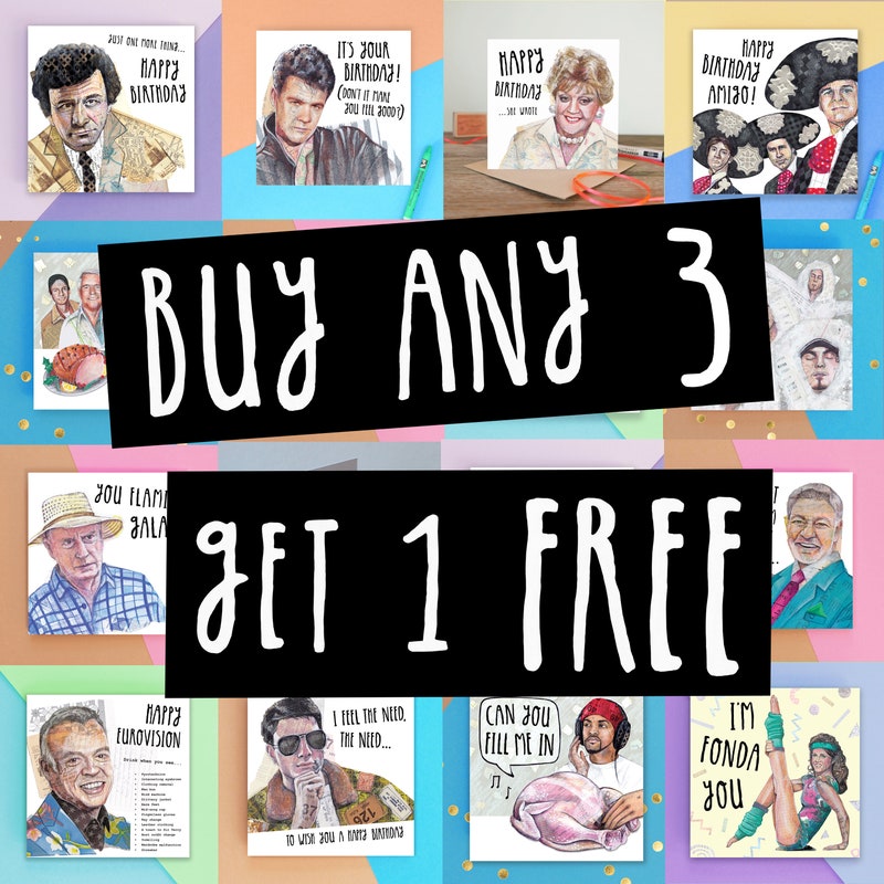 Celebrity Cards - Etsy