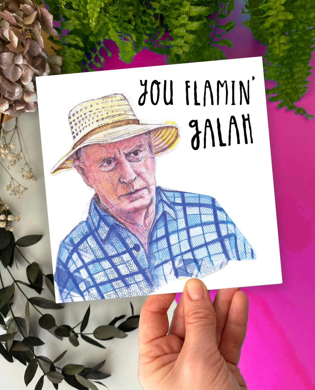 Funny Alf Stewart Card: You Flamin’ Galah - Home and Away Fan Gift ...