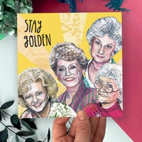 Golden Girls Thank You Card - Digital File - Instant Download, Thank ...