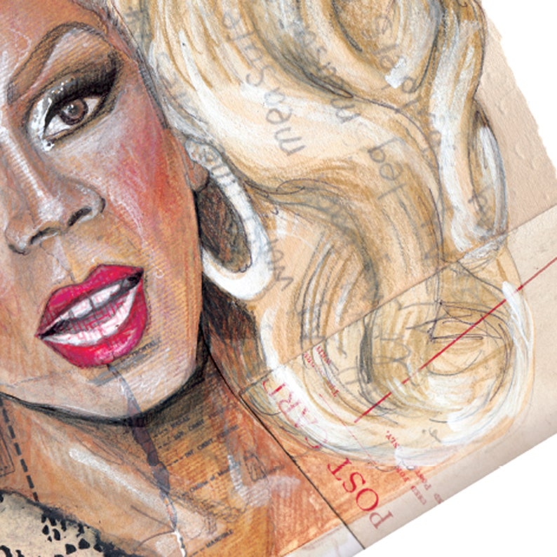 Rupaul Gift Wrap – Fun Drag Queen Wrapping Paper for Rupaul Fans | Camp ...