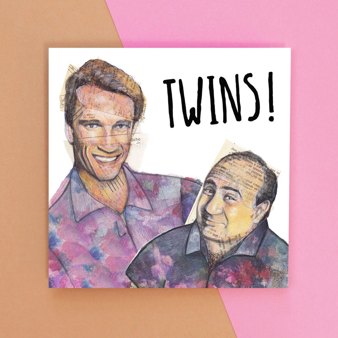 Twins Greeting Card - Etsy