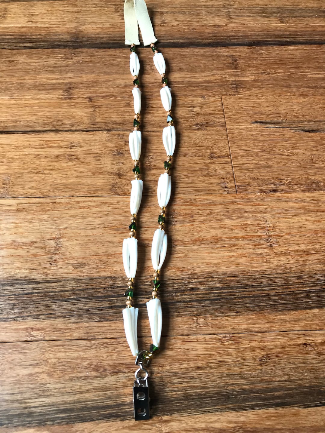 Traditional Native American Style Beaded Lanyard - Etsy