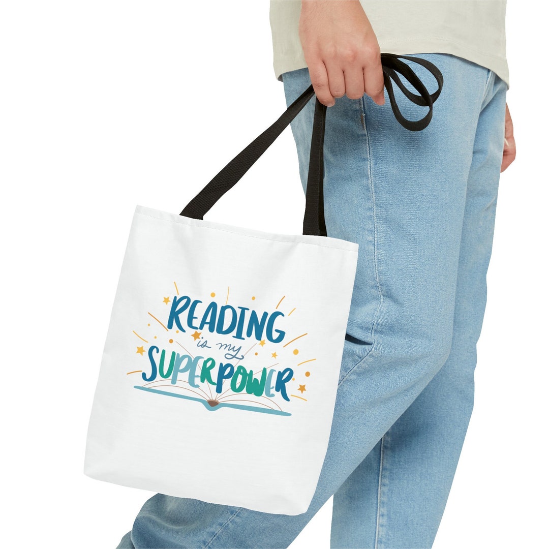 Library Bag for Kids, Book Bag Birthday Gift, Library Card, Book Gift ...
