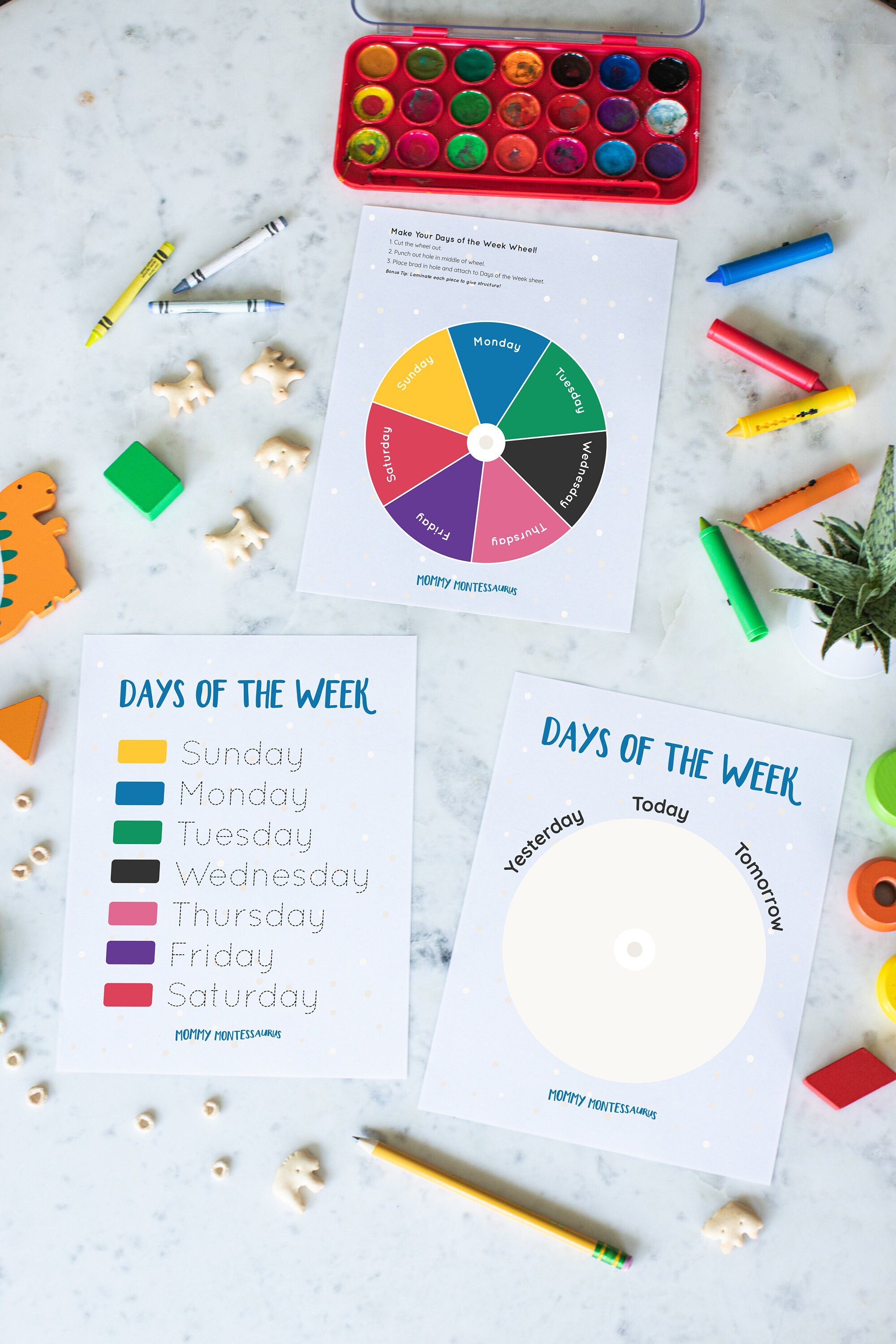 Instant Download Kindergarten Calendar, Math Meeting, Preschool ...