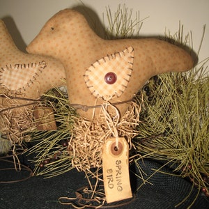 Primitive Spring Birds - Etsy