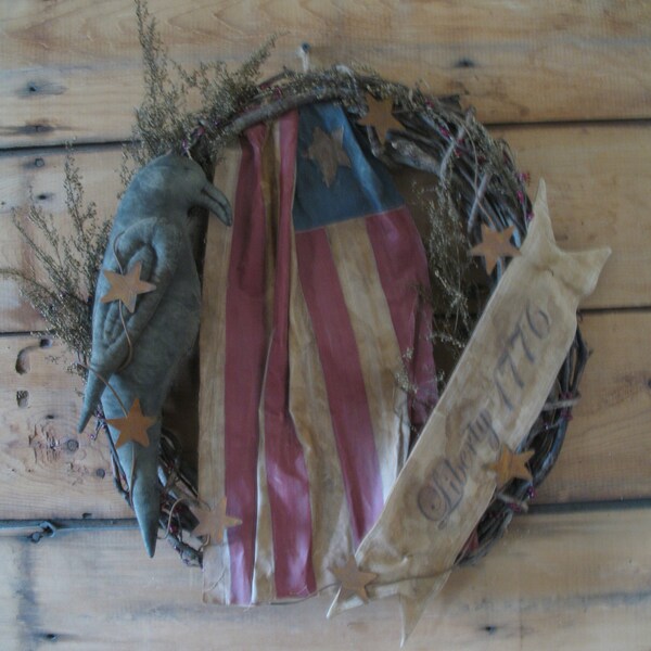 Primitive Wreath - Etsy